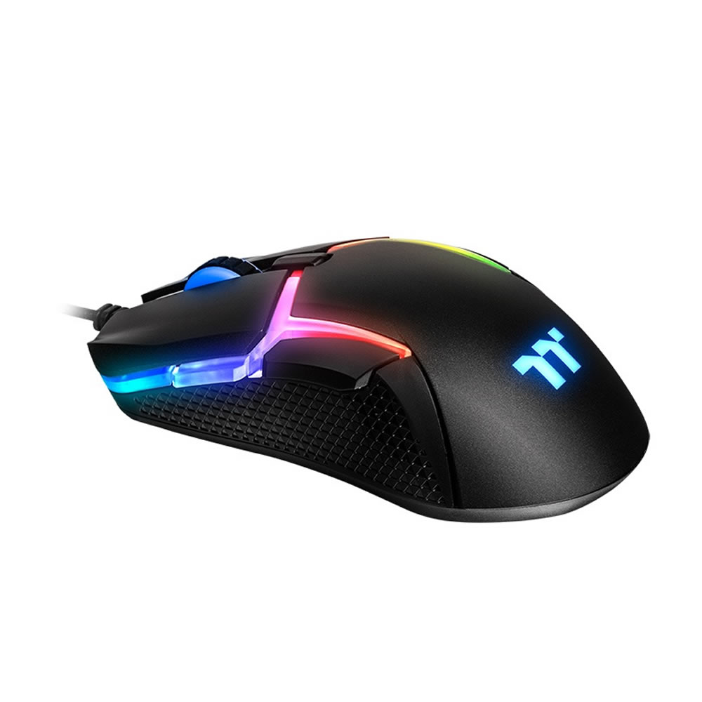 Mouse Gamer TT Level 20 Rgb 16000Dpi Usb Negro